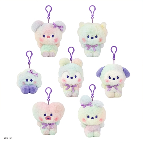[CPH] BT21 MININI DOLL KEYRING RAINBOW | Shopee Philippines