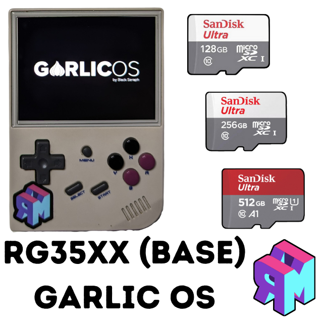 Garlic OS Memory Card for RG35XX. Game Requests, Rom Search, Themes ...