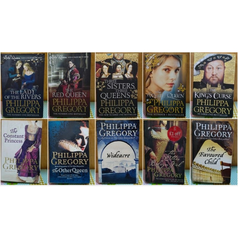 Philippa Gregory Books (Paperback) | Shopee Philippines