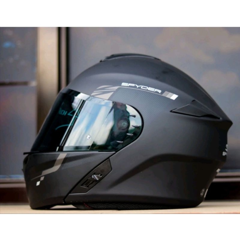 SPIDER HELMET ROVER MATTE BLACK | Shopee Philippines