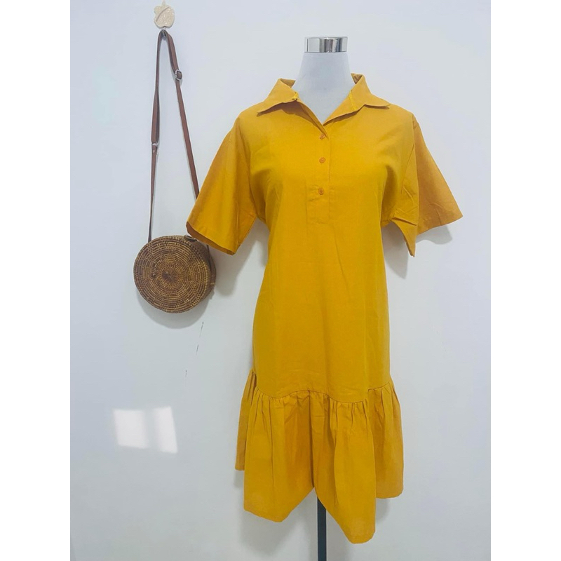 Elizabet Colar Dress | Shopee Philippines