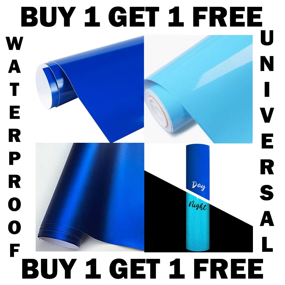 blue sticker buy 1 get 1 free motorcycle stickers wrap decal decals ...