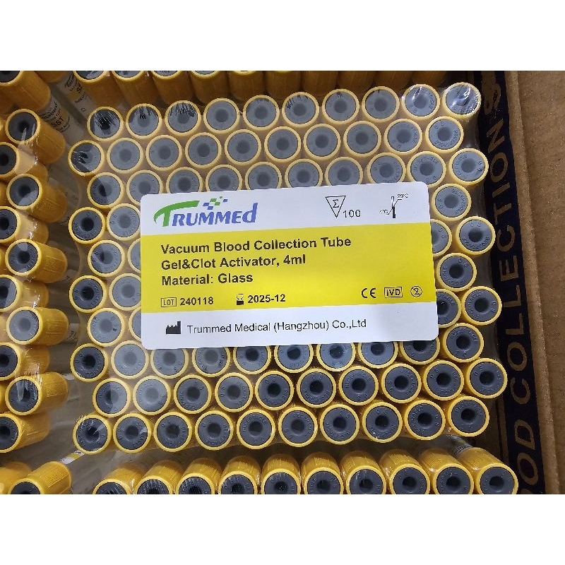 YELLO TOP BLOOD COLLECTION TUBE 4ml | Shopee Philippines