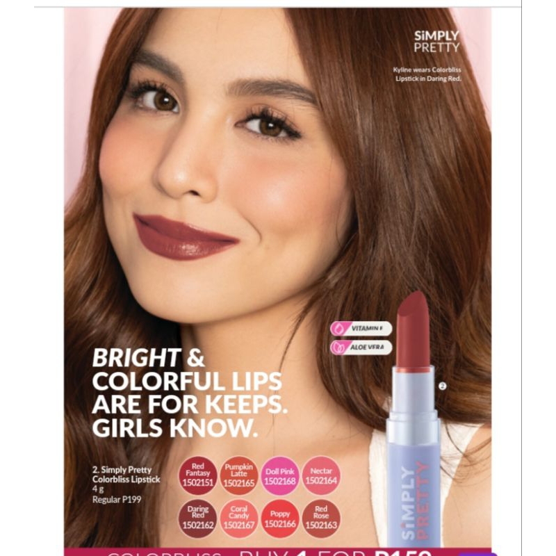 Avon Simply Pretty ColorBliss Lipstick 4g | Shopee Philippines