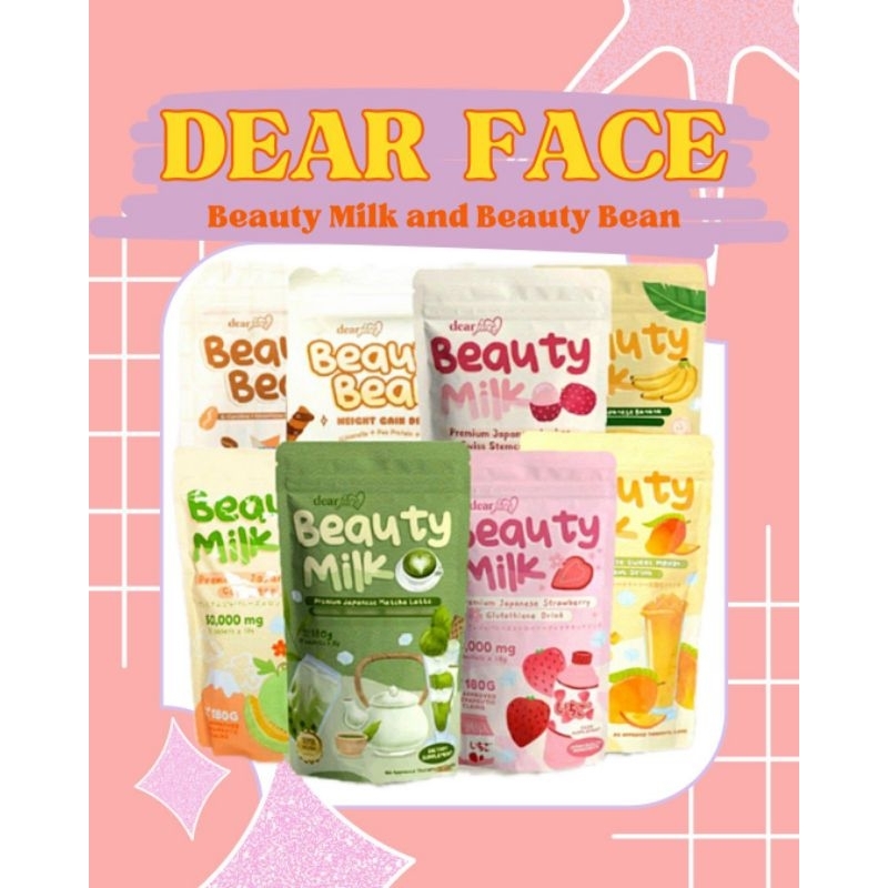 DEAR FACE Beauty Milk and Beauty Bean | Shopee Philippines
