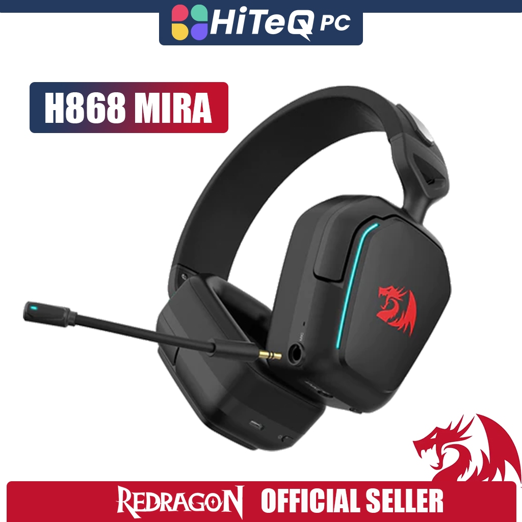 HiteqPC | Redragon H868 Mira Wireless Gaming Headset | Shopee Philippines