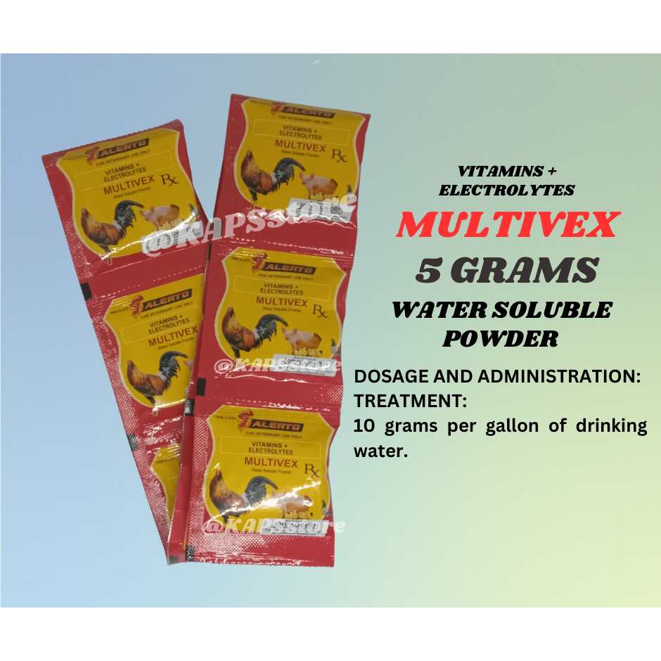 ALERTO GAMEFOWL PRODUCT | VITAMINS + ELECTROLYTES MULTIVEX | WATER ...