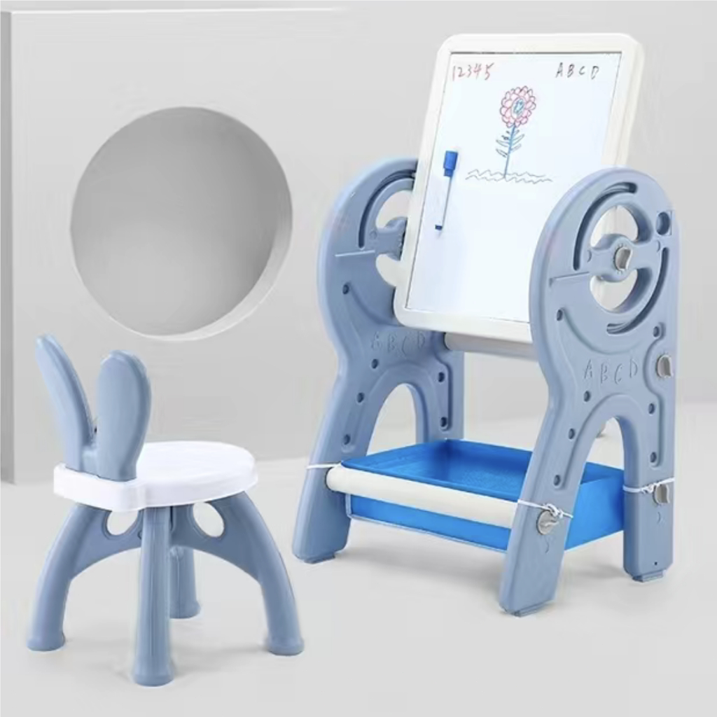 Children's Drawing Board Double-sided kids Learning play Building Block ...