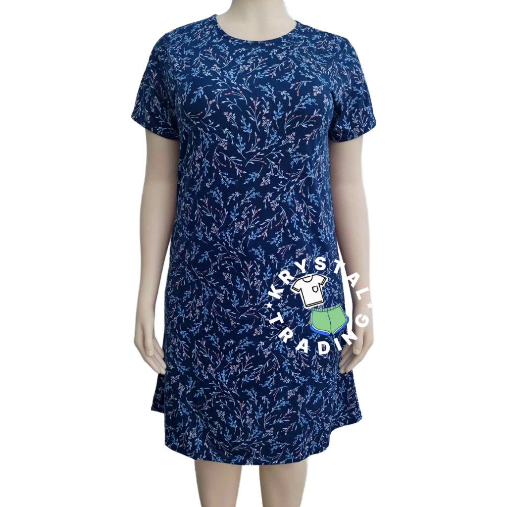 Plus Size Duster Dress Pambahay Premium Cotton | Shopee Philippines