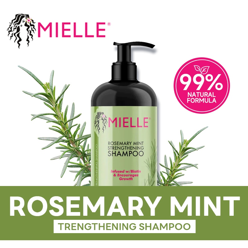 Mielle Organics Rosemary Mint Strengthening Shampoo/Hair Strengthening ...