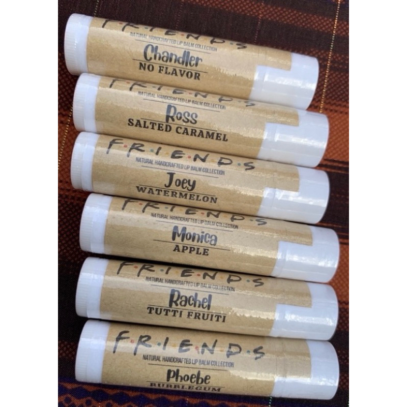 Natural Handcrafted Lip Balm | FRIENDS Collection | Kunaya Handcrafts ...