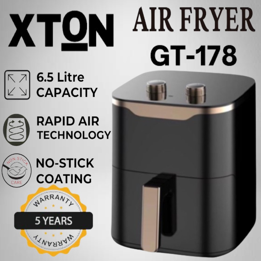 XTON Airrr Fryerrr GT178 Large High-Capacity (6.5 L) | Shopee Philippines