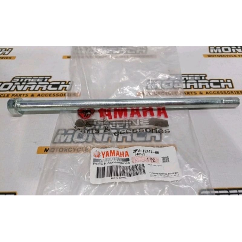 GENUINE SWING ARM AXLE/SHAFT PIVOT (2PV-F2141-00 SHAFT/ 95612-12100 NUT ...