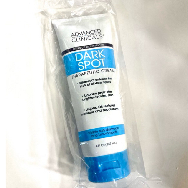 Advanced Clinicals Dark Spot, Therapeutic Cream, 8 fl oz (237 ml ...