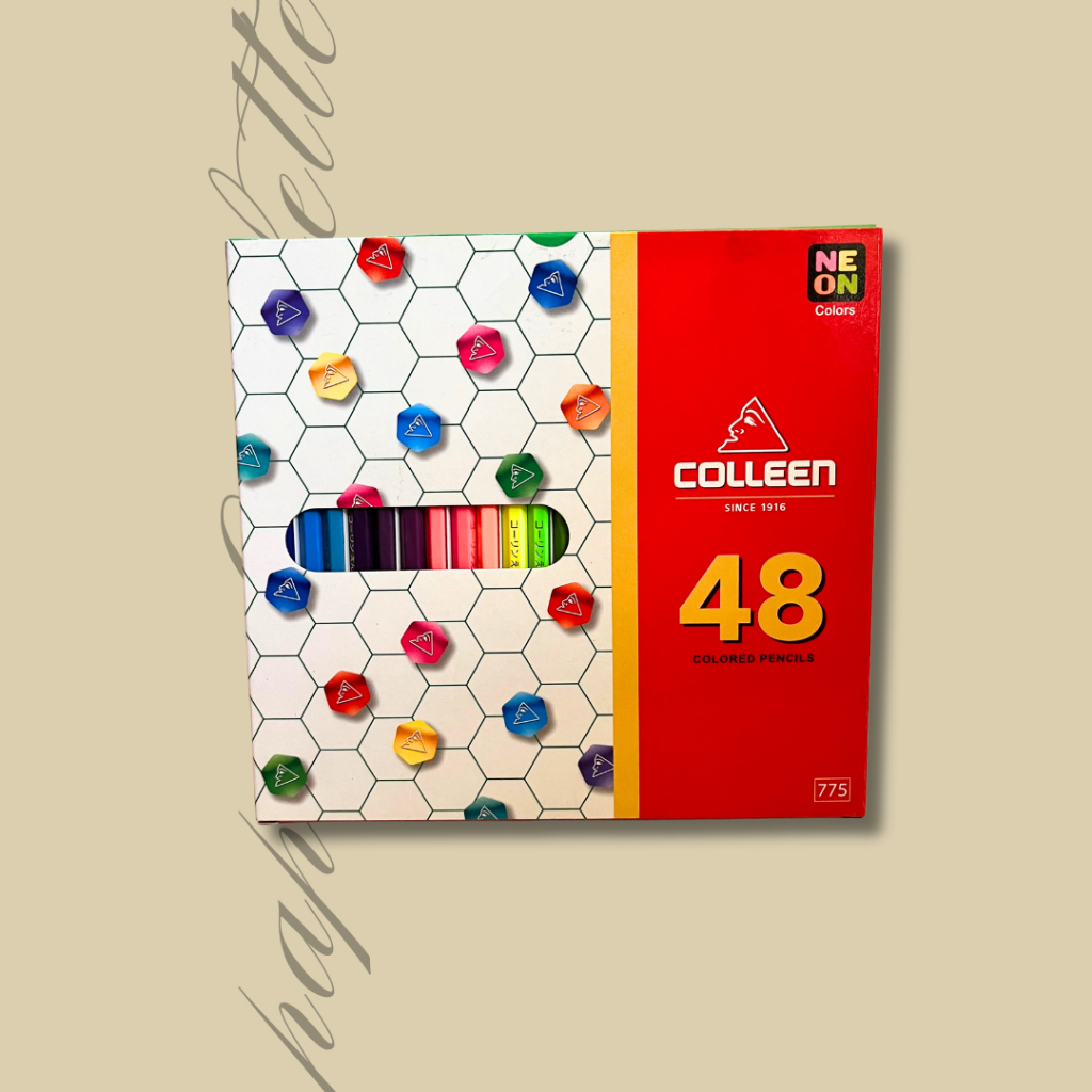 COLLEEN COLORED PENCILS, 48 COLORS | Shopee Philippines