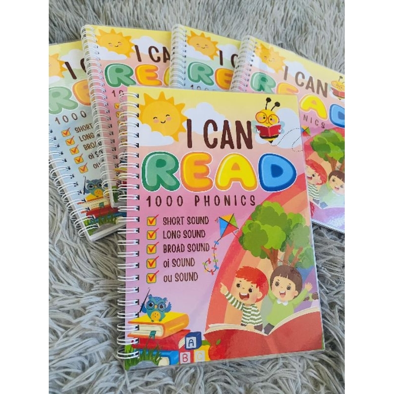 I CAN READ 1000 PHONICS BOOK | Shopee Philippines