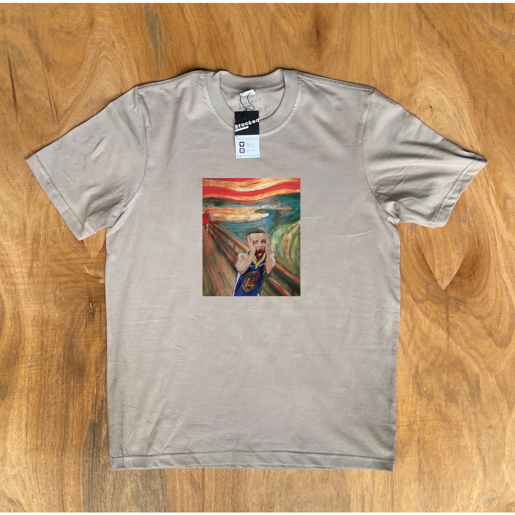 Steph Curry Screaming Art Shirt | Shopee Philippines