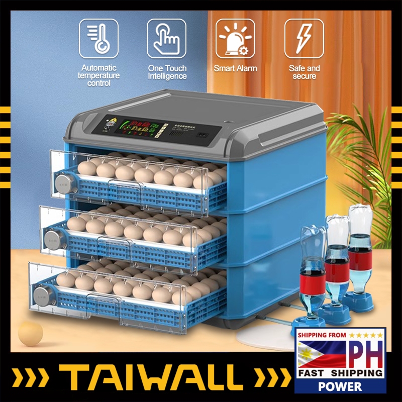 Egg incubator fully automatic 300 All-in-one hatching and brooding ...