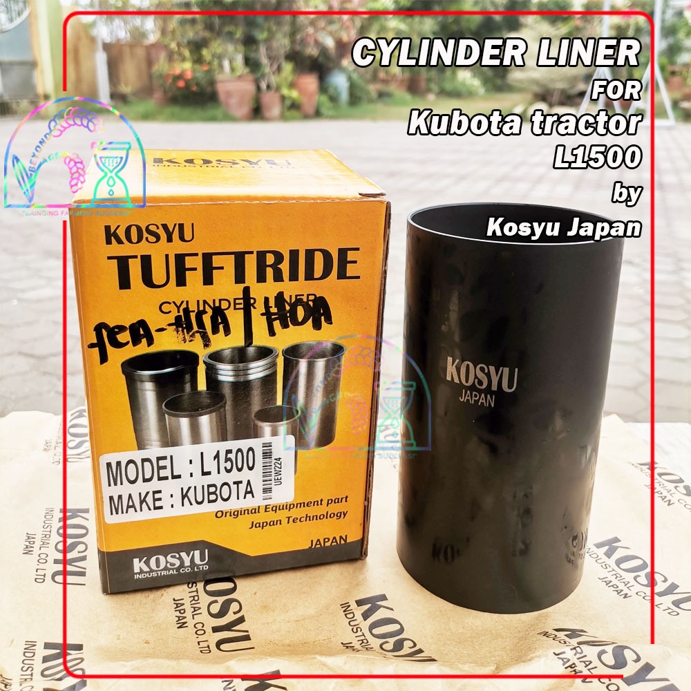 Cylinder Liner for Kubota Tractor L1500 by Kosyu Japan | Shopee Philippines