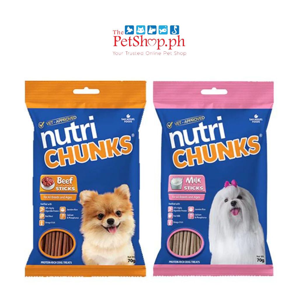 Nutri Chunks Protein-Rich Sticks 70g - All Ages | Shopee Philippines