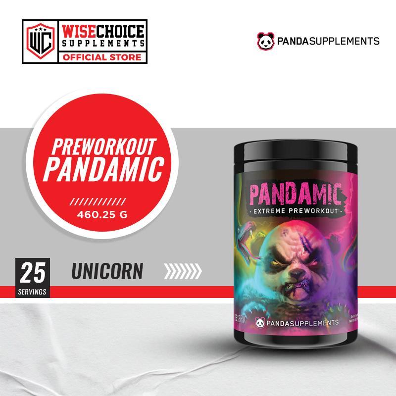 Panda Supplements Pandamic Extreme Pre 25 Servings Unicorn Flavor | Shopee Philippines