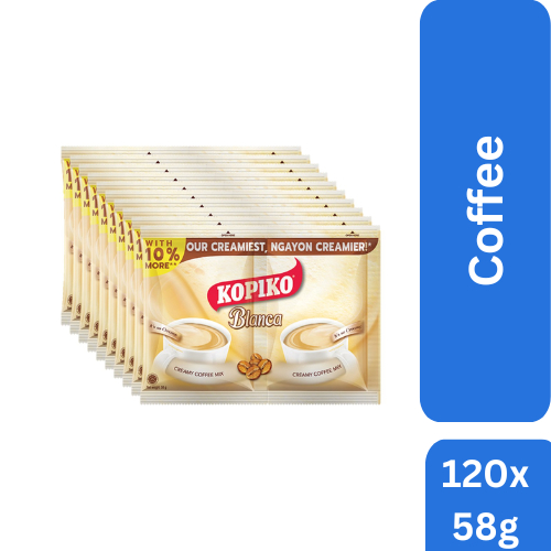 Kopiko Blanca, Twin Pack 10 x 58g Bundle of 12 | Shopee Philippines