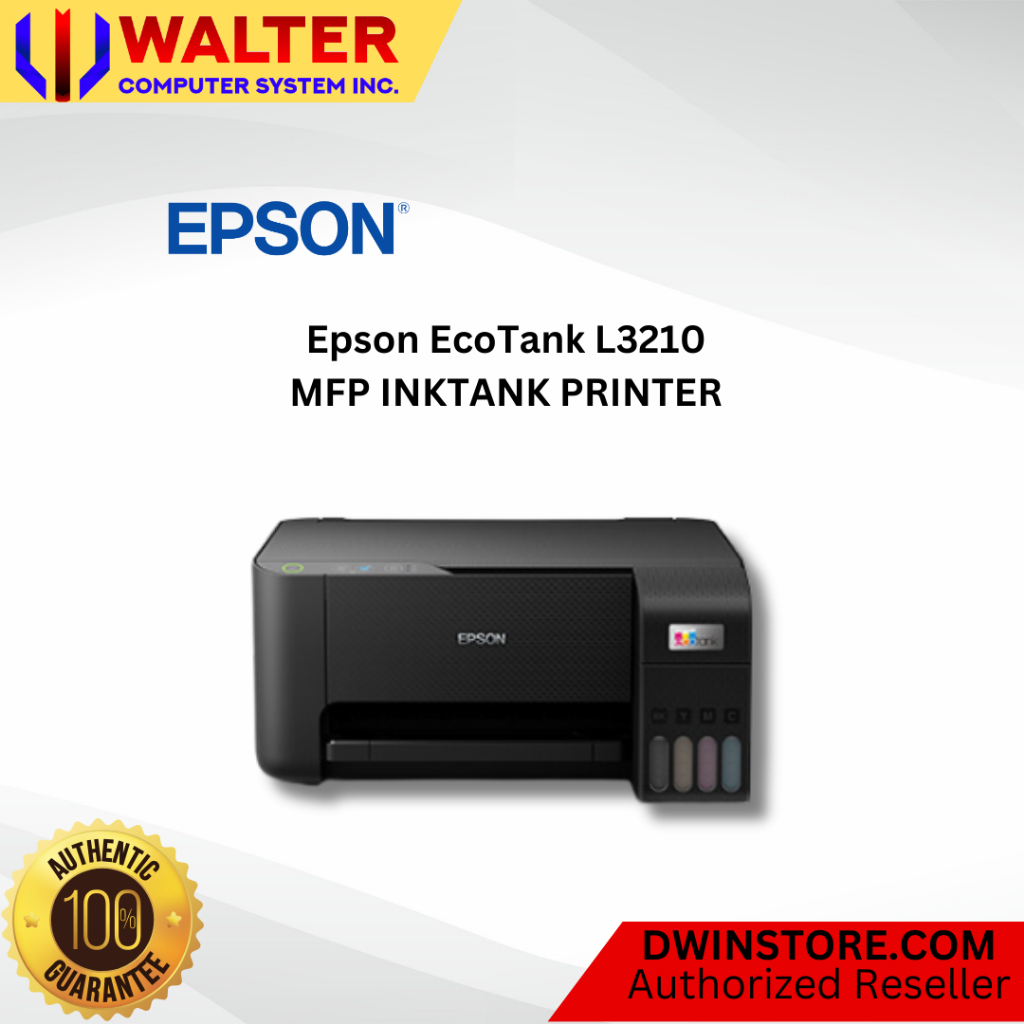 Epson EcoTank L3210 MFP INKTANK PRINTER | Shopee Philippines