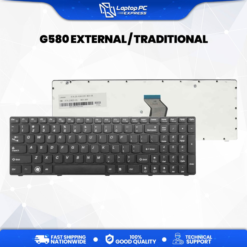 LPCE Laptop Keyboard G580 Compatible With LE Ideapad G585 G585A G590 G580 G580A | Shopee Philippines