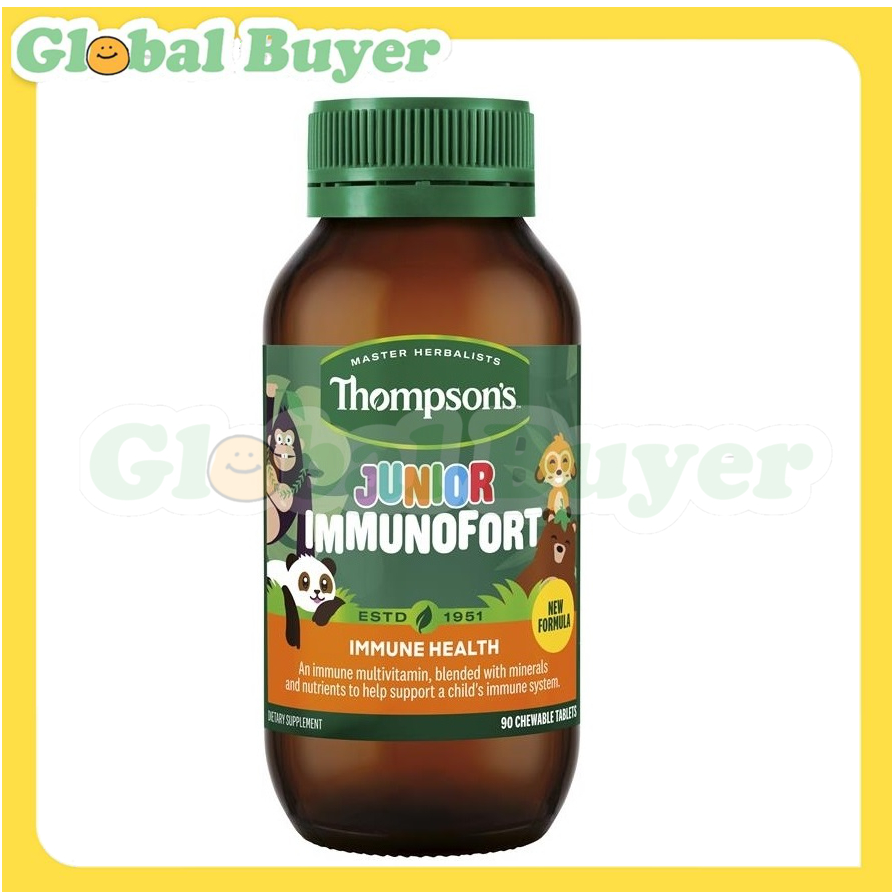 Thompson's Junior Immunofort 90 Chewable Tablets | Shopee Philippines