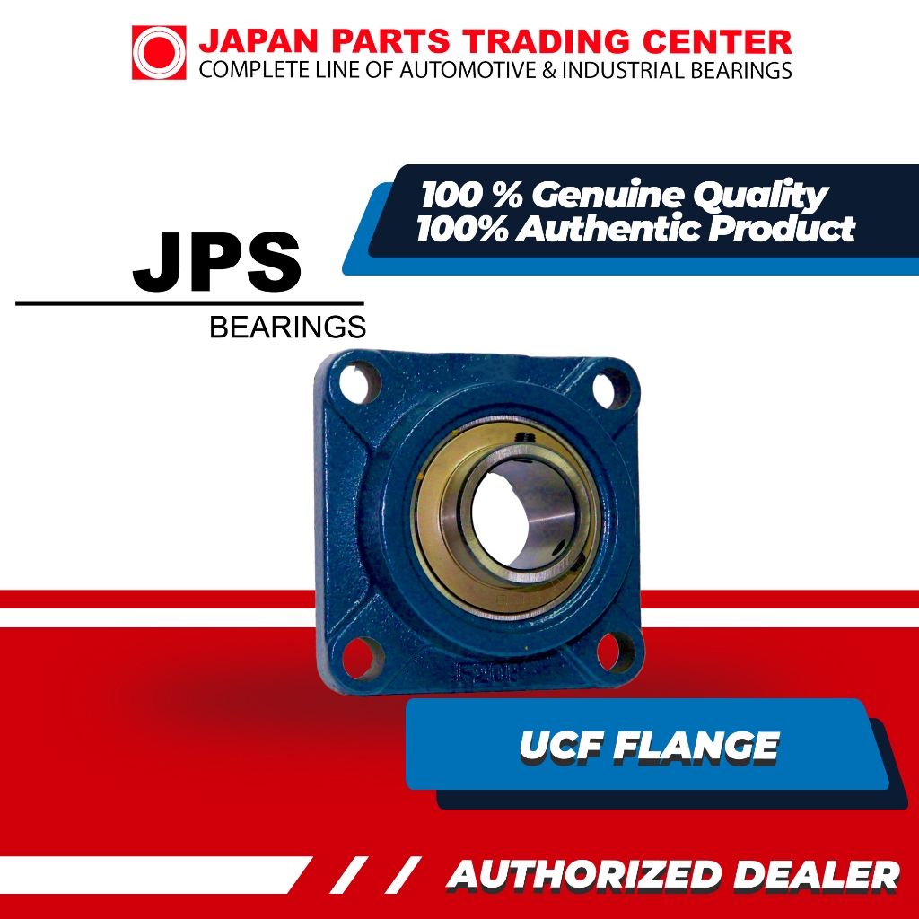 [COD] JPS Bearings UCF 208 Square Flange | Shopee Philippines
