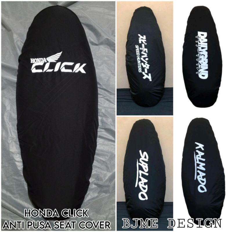 HONDA CLICK SEAT COVER ANTI PUSA ANTI SCRATCH ANTI KALMOT GARTERIZED 2 ...