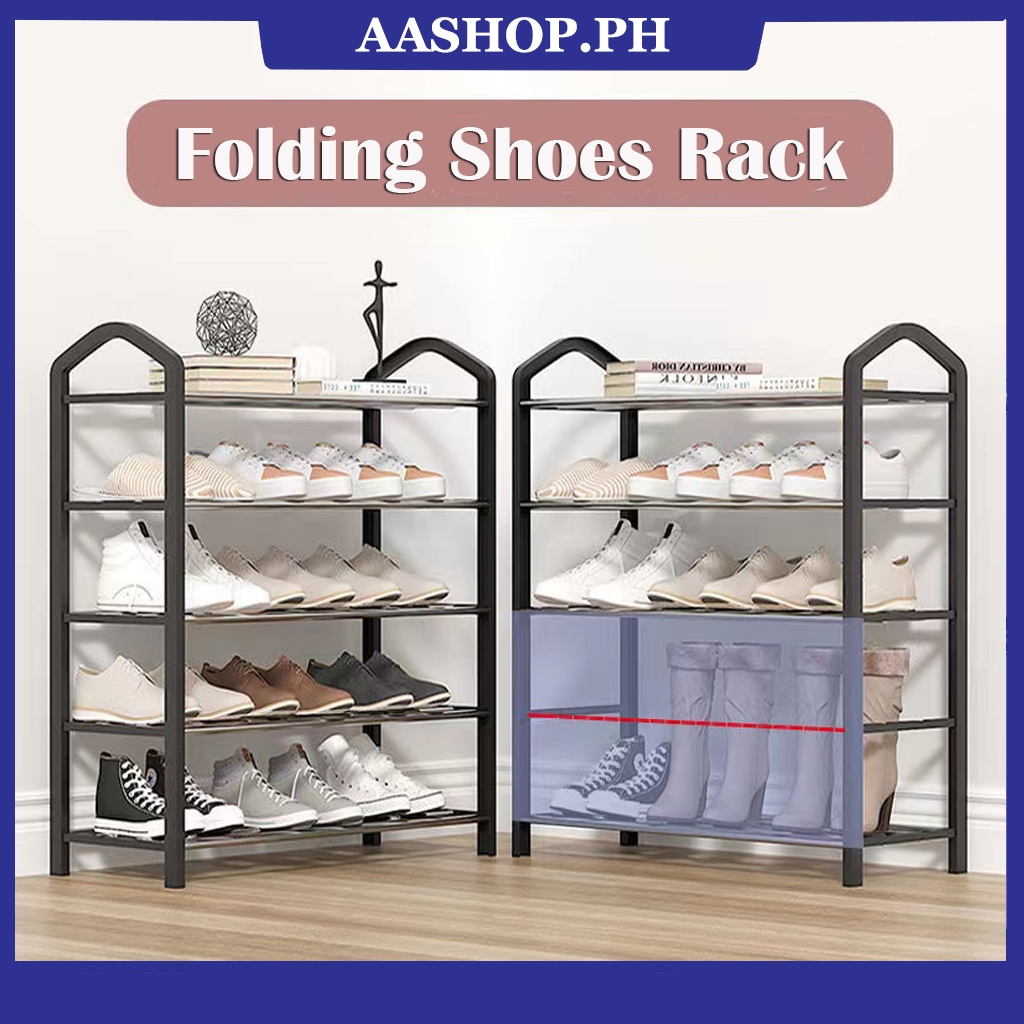 Multi-layer shoe rack shoe stand assembly Dormitory steel tube shoes ...