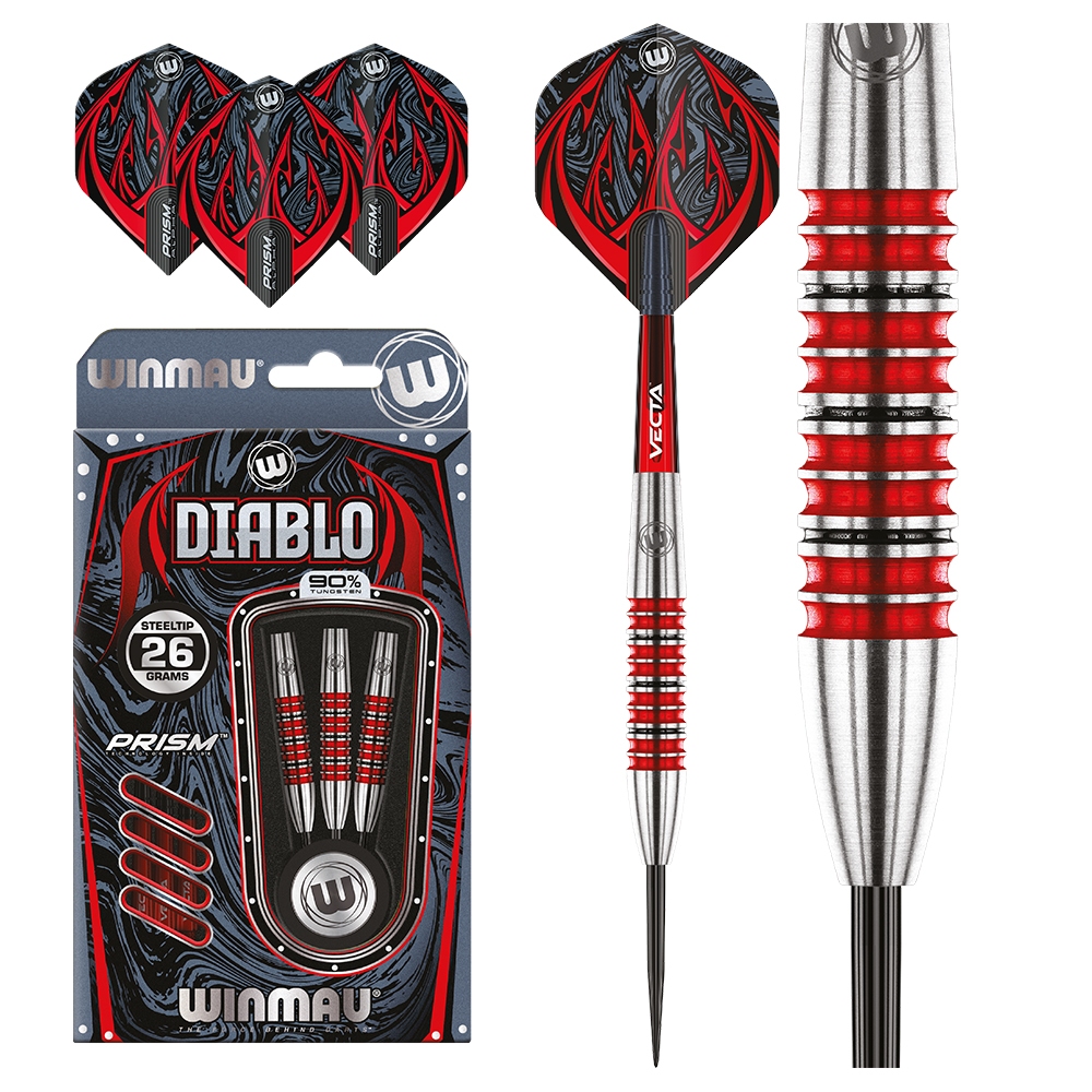 Winmau Dart Pin Diablo 90% Tungsten 26 grams | Shopee Philippines