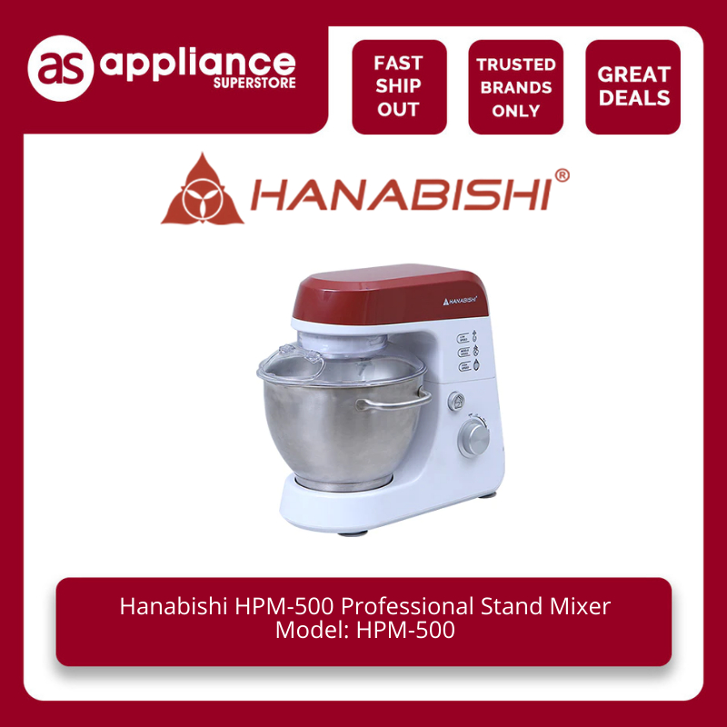Hanabishi HPM-500 Professional Stand Mixer | Shopee Philippines