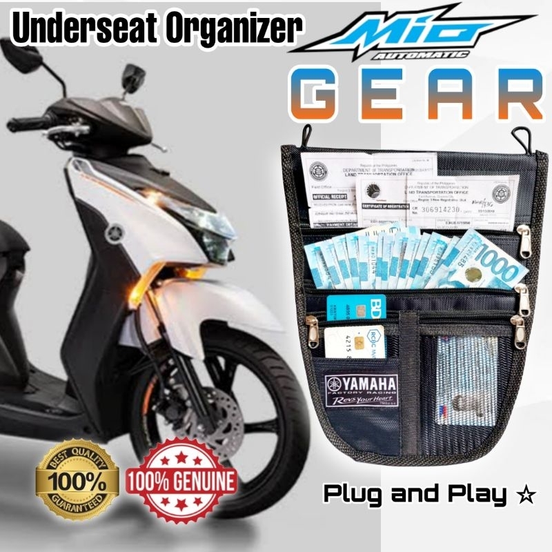 MIO GEAR / MIO SOUL 125/ MIO I 125 UNDERSEAT ORGANIZER | Shopee Philippines