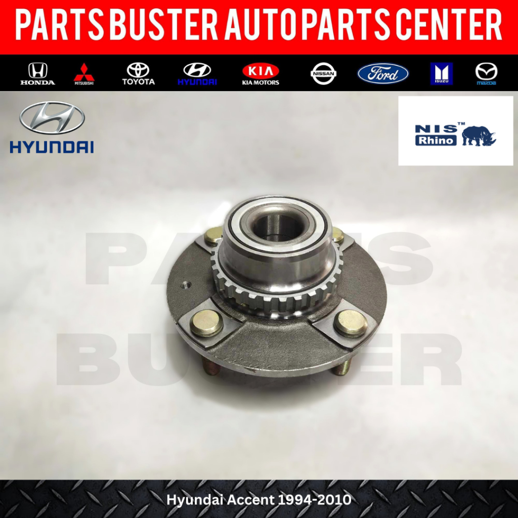 Rear Wheel Bearing with ABS for Hyundai Accent 1994-2010 (52710-22600 ...