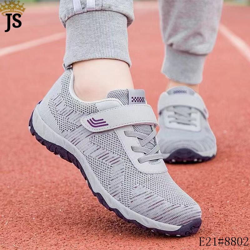 [JSJK] KOREAN WOMEN Mesh Breathable Casual strap-slip on running shoes ...