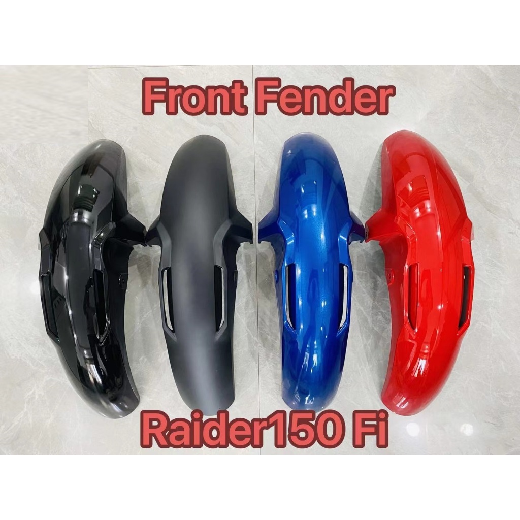 {Lucky} Front Fender - Raider 150 Fi (Black/Blue/Red/Matte Black/White ...