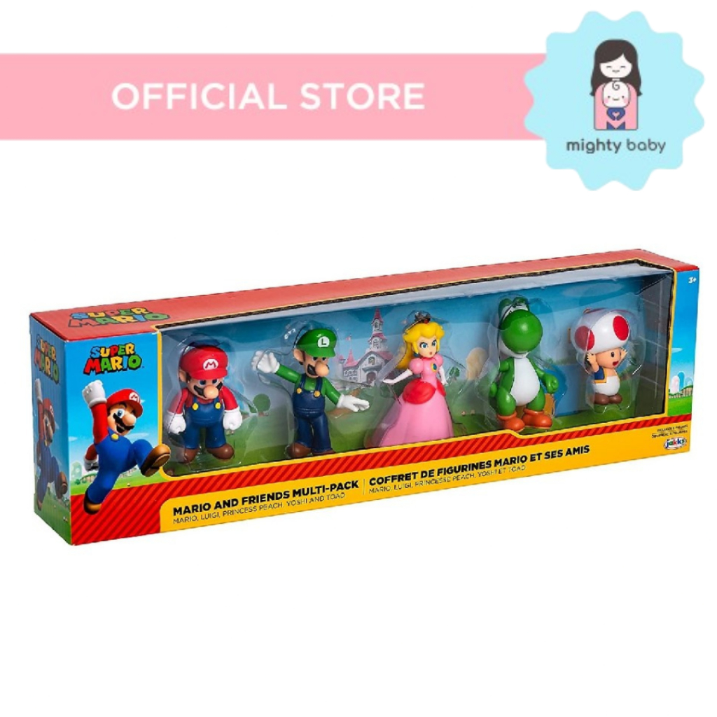 Super Mario: 5PK Mario & Friends | Shopee Philippines