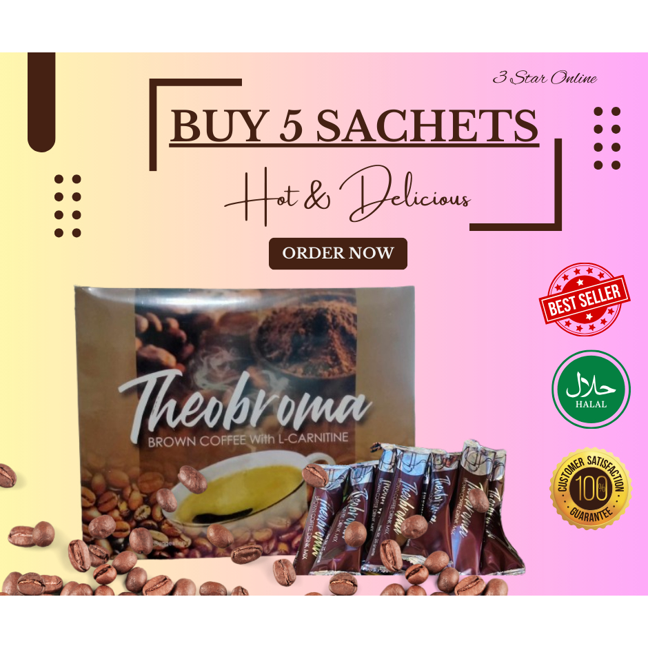 5 SACHETS THEOBROMA COFFEE (Trial Pack) | Shopee Philippines