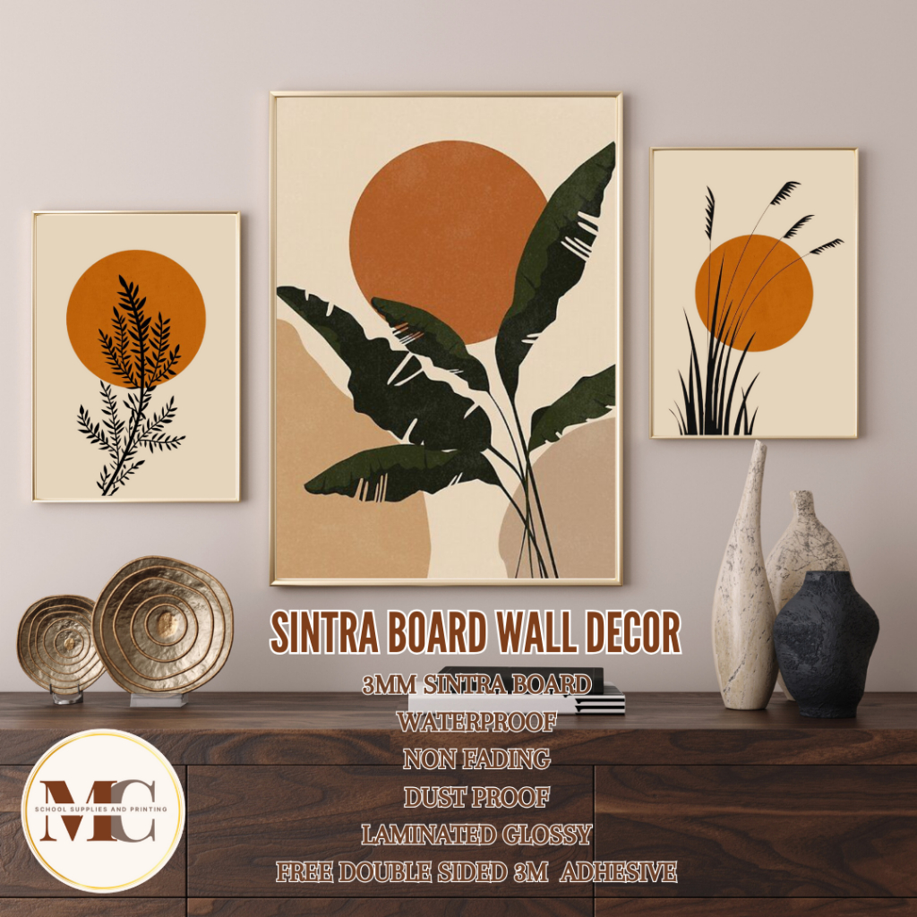Sintra board wall decor abstract wall decor wall art frame home wall ...