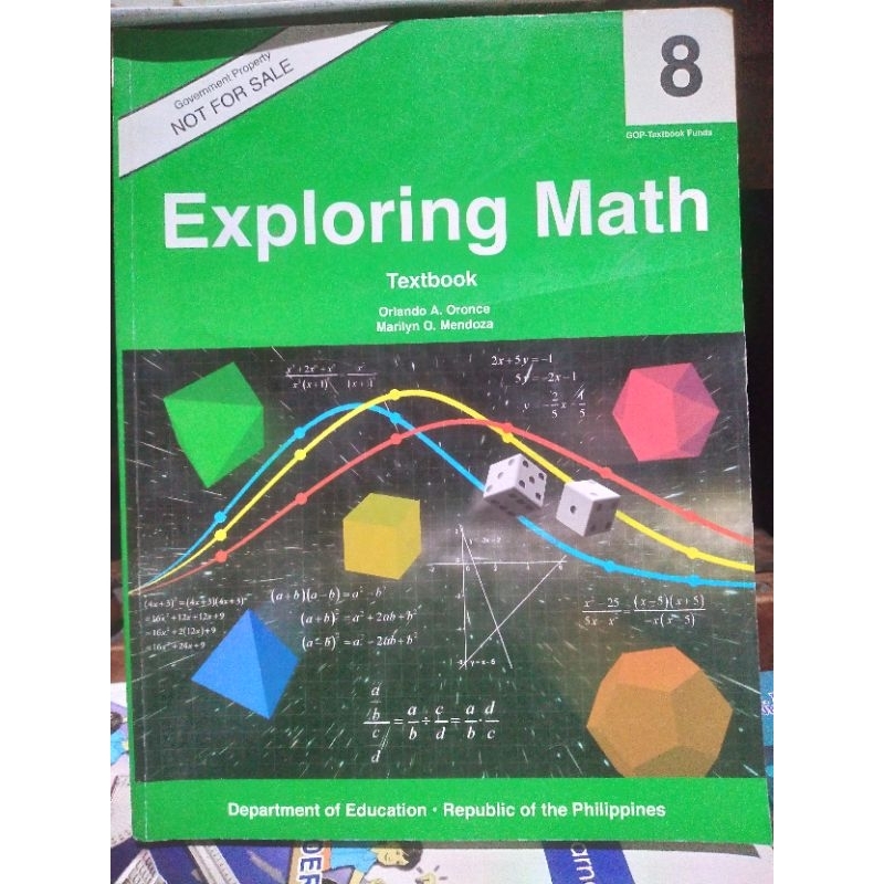 Exploring Math 8 (Brandnew) | Shopee Philippines