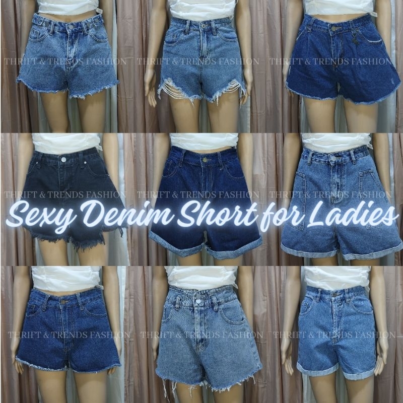 Denim Short / Ukay-ukay Short / High waist Short / Sexy short (7th ...