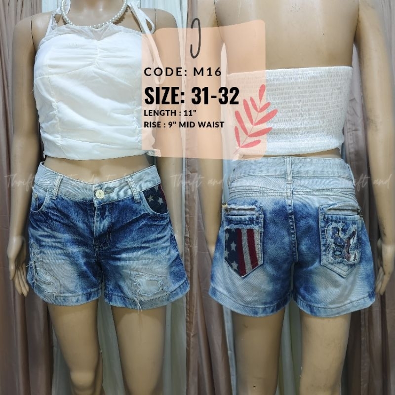 Denim Short / Ukay-ukay Short / High waist Short / Sexy short (7th ...