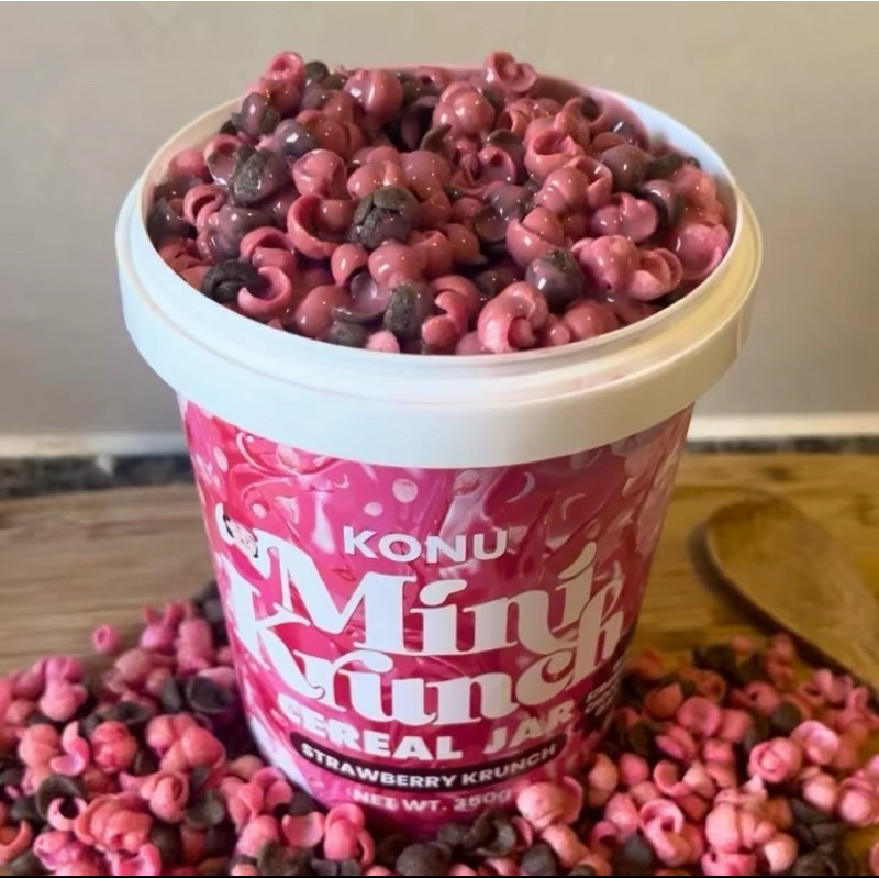 KONU Mini Krunch Cereal Jar EXTRA BIG (STRAWBERRY KRUNCH) | Shopee ... KONU Mini Krunch Cereal Jar EXTRA BIG (STRAWBERRY KRUNCH) | Shopee ...