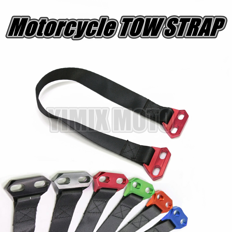 Motorcycle TOW STRAP Universal Rescue Pull Belt Strap Drawstring For ...