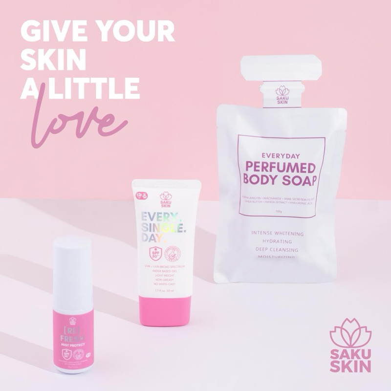 SAKU SKIN BY BLOOM PROJECT Every Single Day Sunscreen | Re Fresh ...
