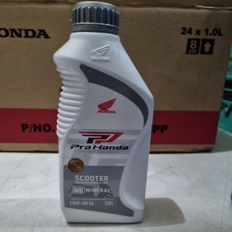 Honda Scooter Oil Mineral MB 10w30sL 800mL (Genuine) | Shopee Philippines