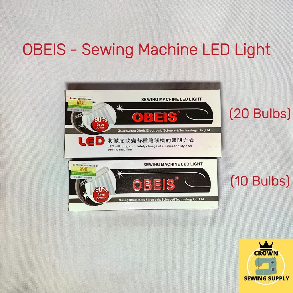 OBEIS - Sewing Machine LED Lighting (10 Bulbs / 20 Bulbs) | Shopee ...
