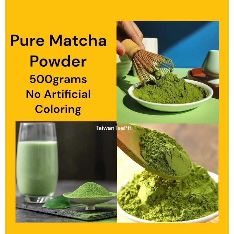 Premium Pure Matcha Powder 100% Matcha Powder No Artificial Coloring ...